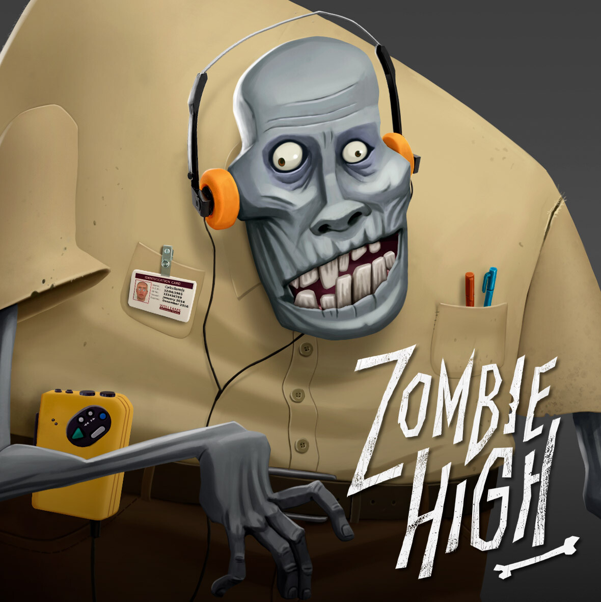 ArtStation - Carlos, the zombie janitor