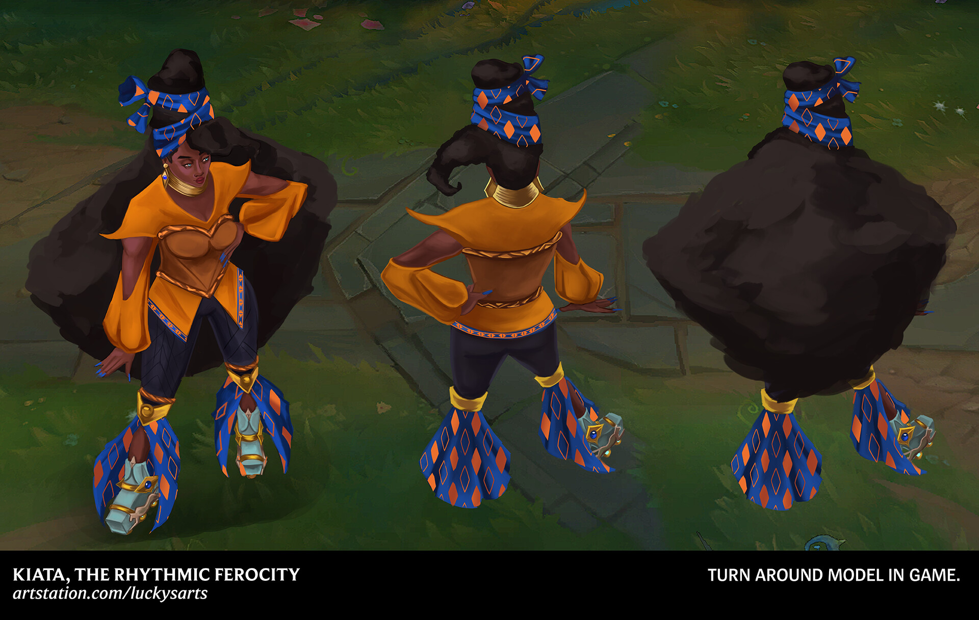 ArtStation - Kiata - League of Legends Fan Champion
