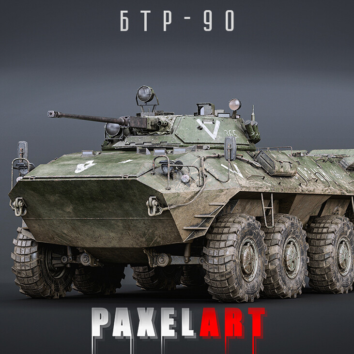 ArtStation - BTR-90