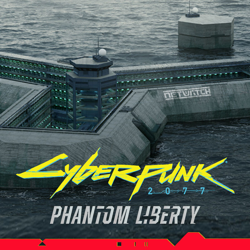 ArtStation - Cyberpunk 2077: Phantom Liberty - Netwatch Prison