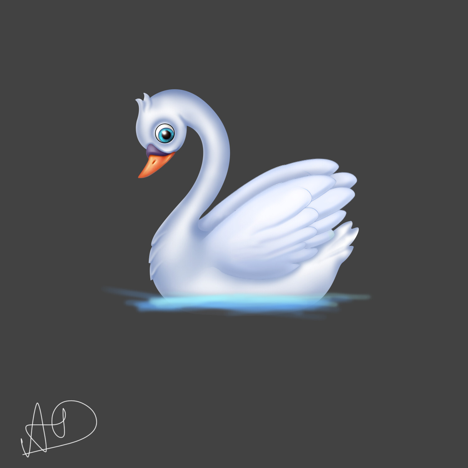 ArtStation - Swan Character Design