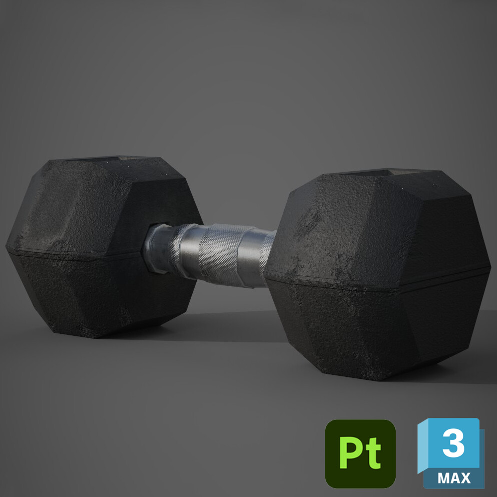 ArtStation - Dumbbell (Game Ready Asset)