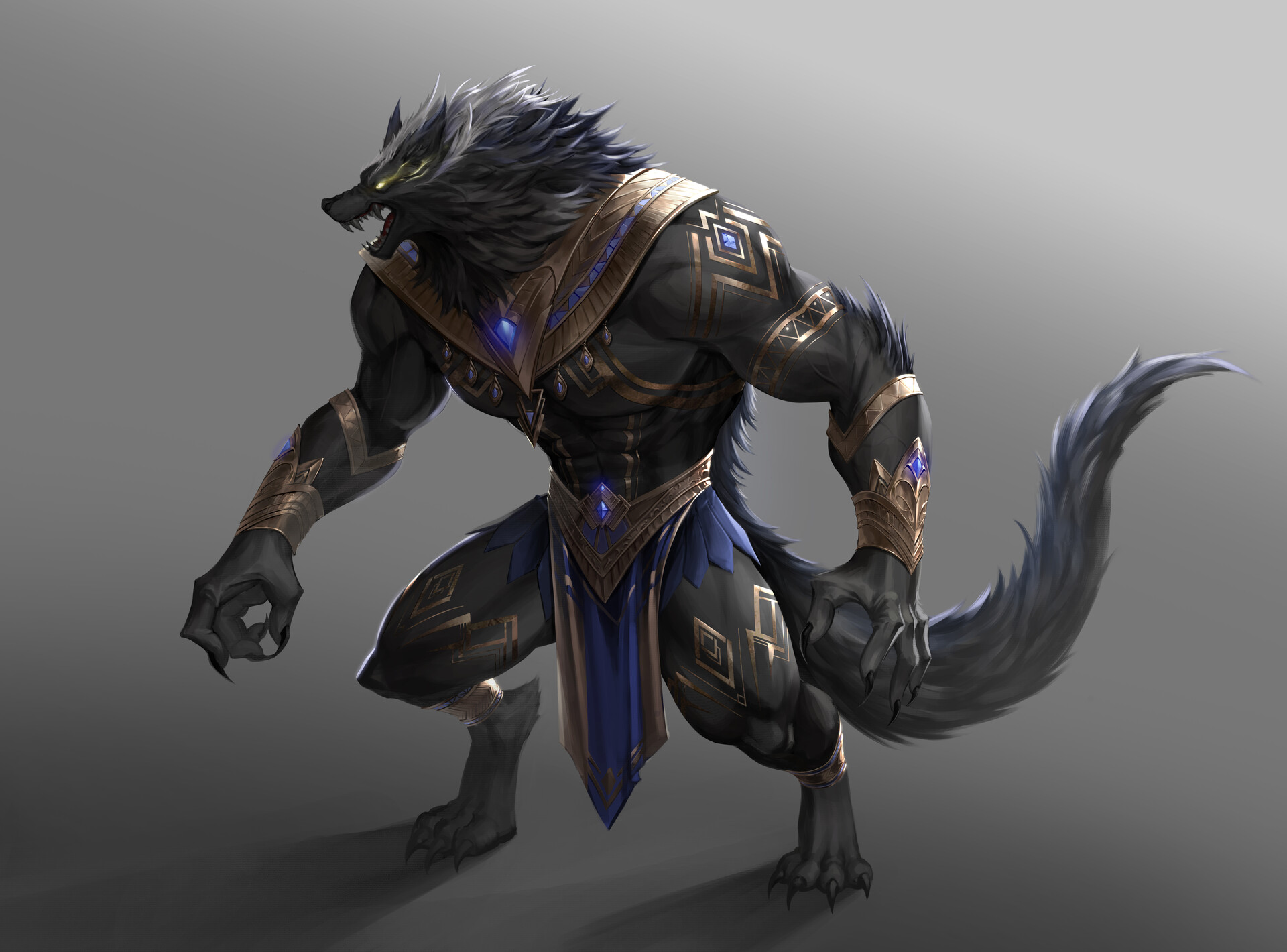 ArtStation - WereWolf