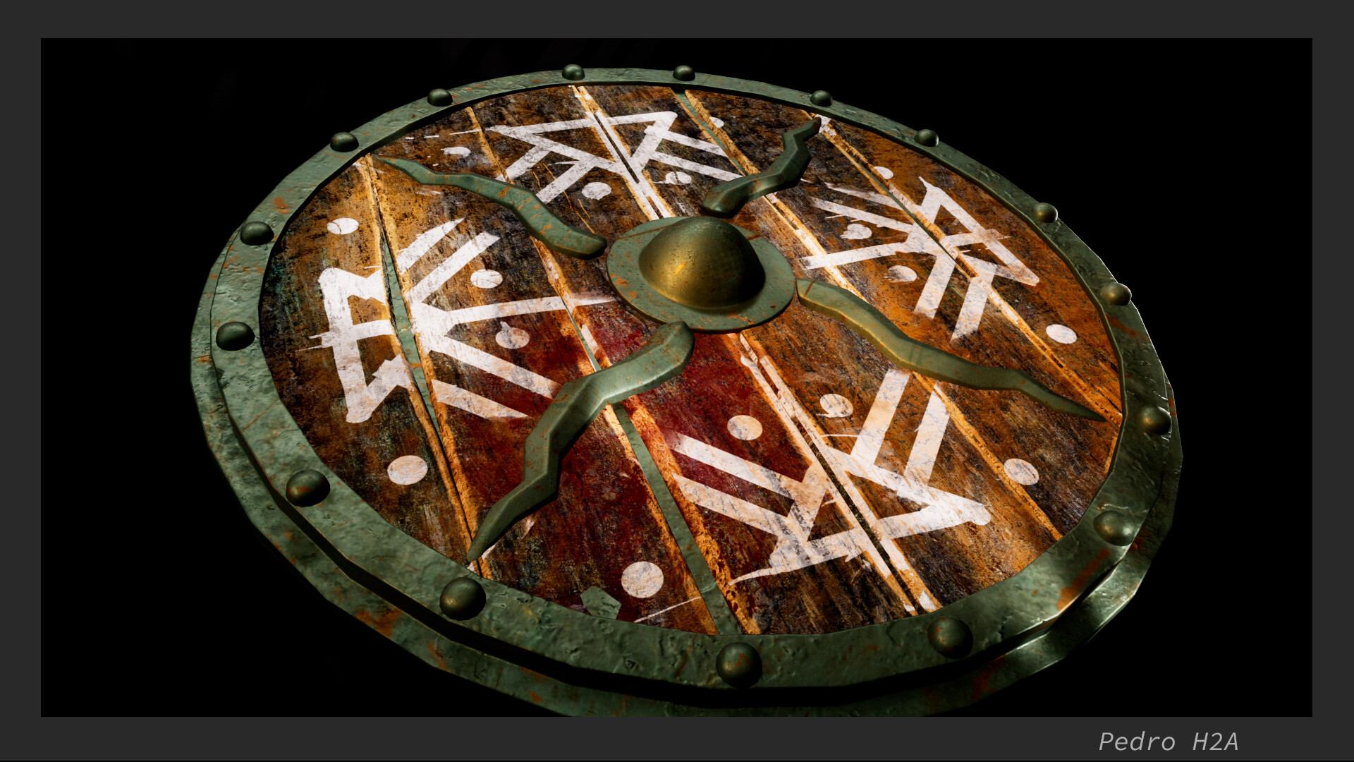 ArtStation - Viking (Berserker) Shield