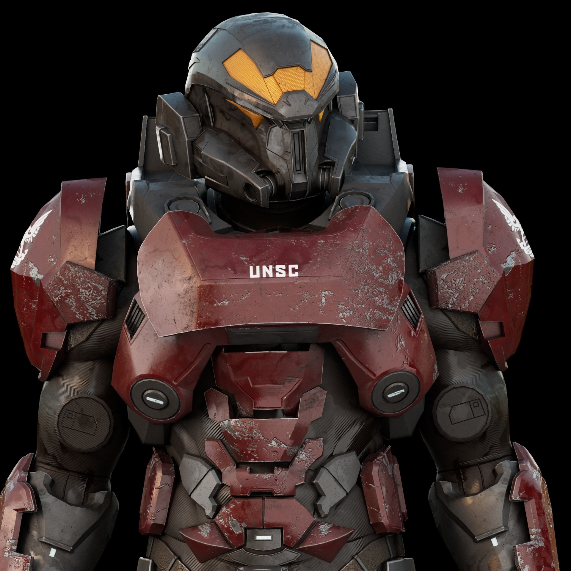 ArtStation - Spartan Armor-BruteSlayer