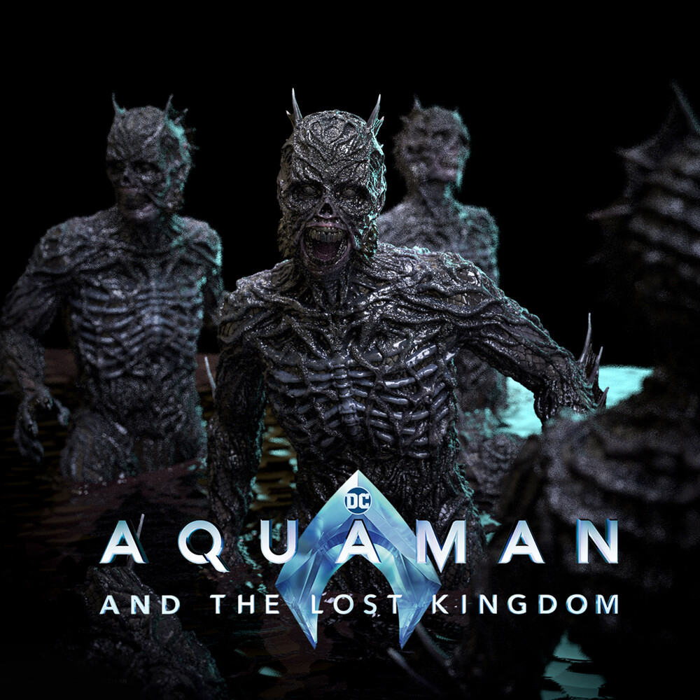 ArtStation - Aquaman and The Lost Kingdom: Necrus Zombie