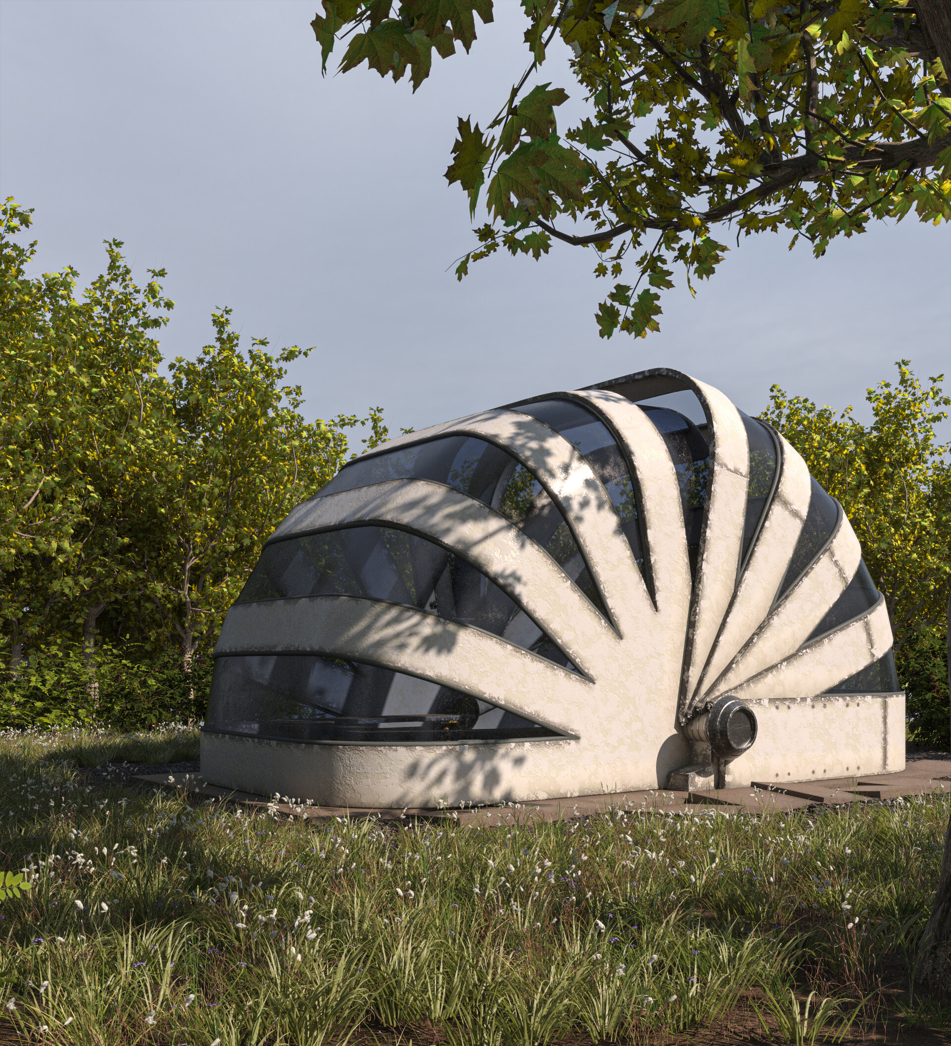 ArtStation - Shell Alcove Concept