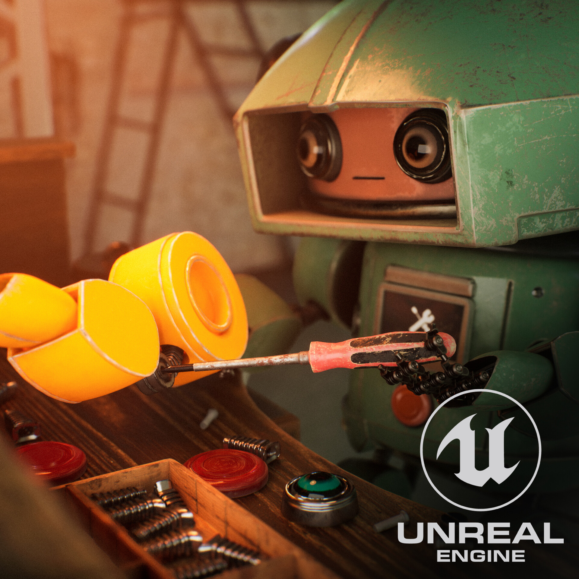 ArtStation - Robot workshop