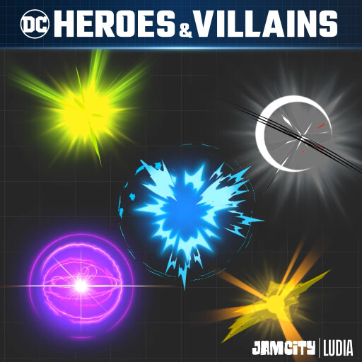 ArtStation - VFX - Generic Hits - DC Heroes and Villains