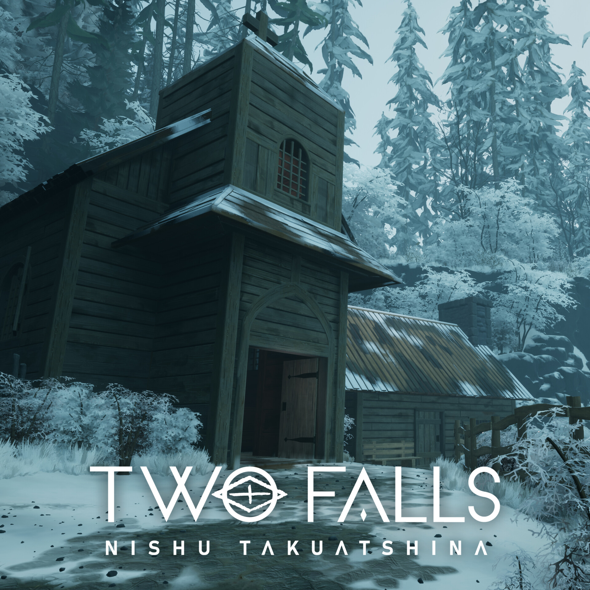 ArtStation - Two Falls - Environments - Trading Post Exterior