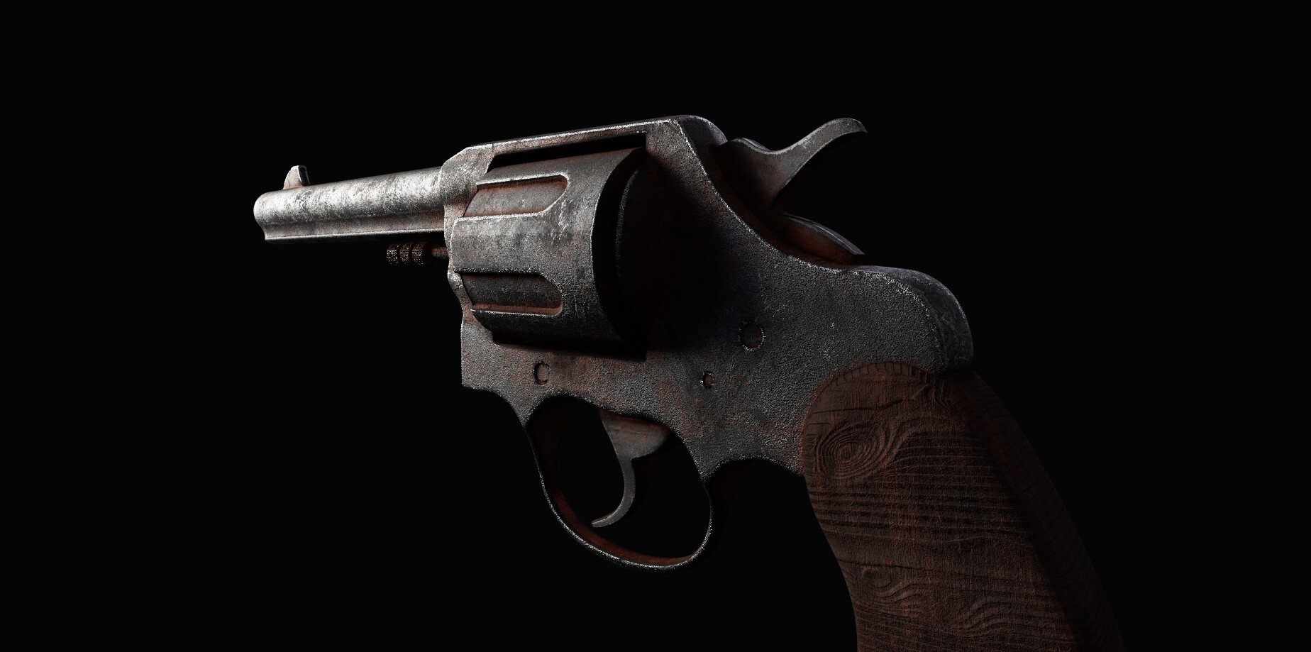 ArtStation - M1917 Revolver