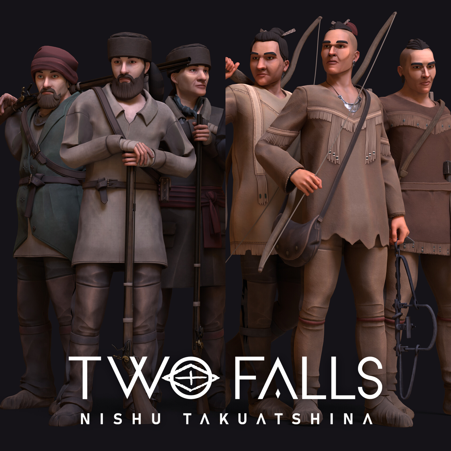 ArtStation - Two Falls - Generic Characters