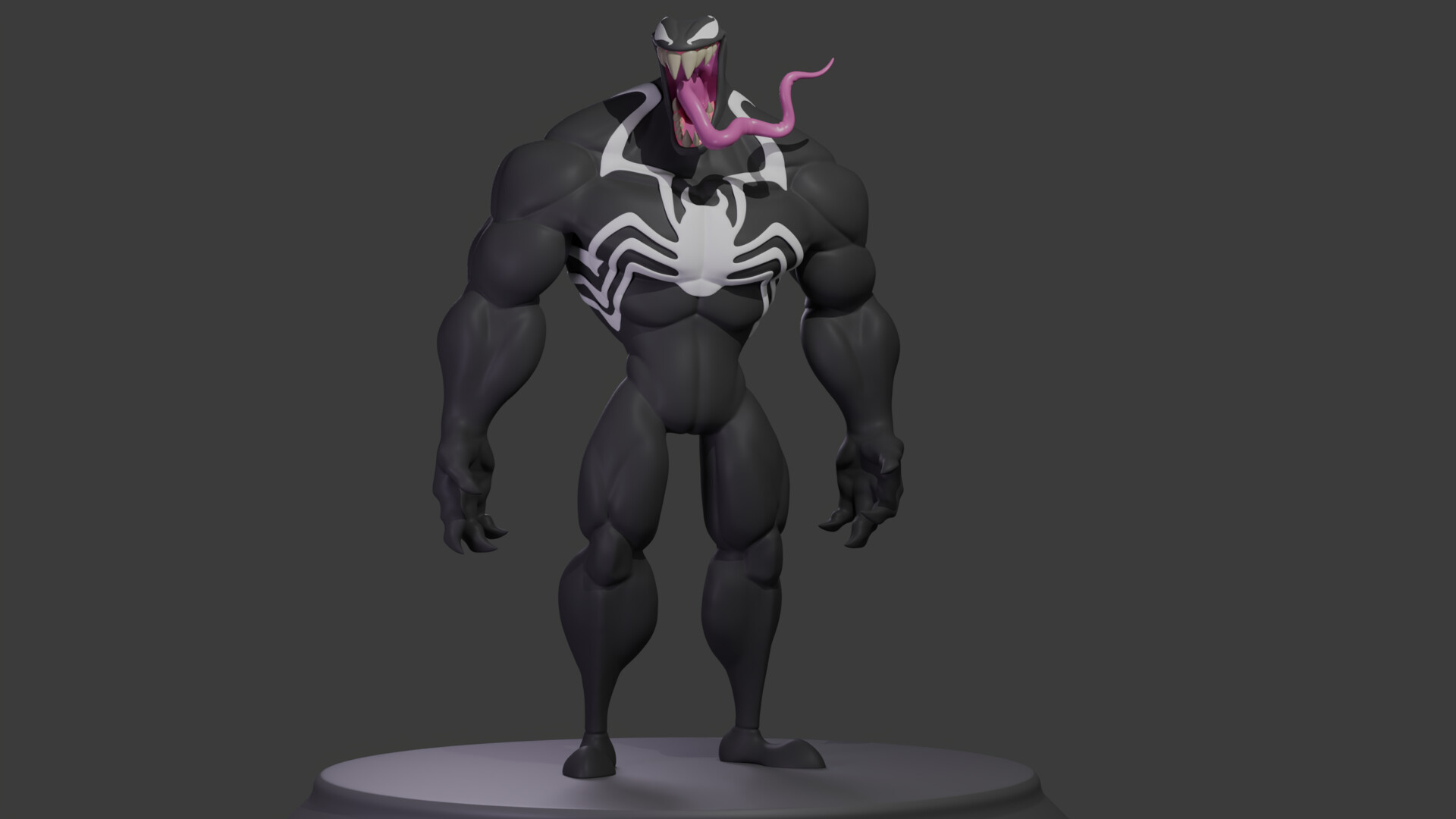 ArtStation - Stylized Venom 3D Model