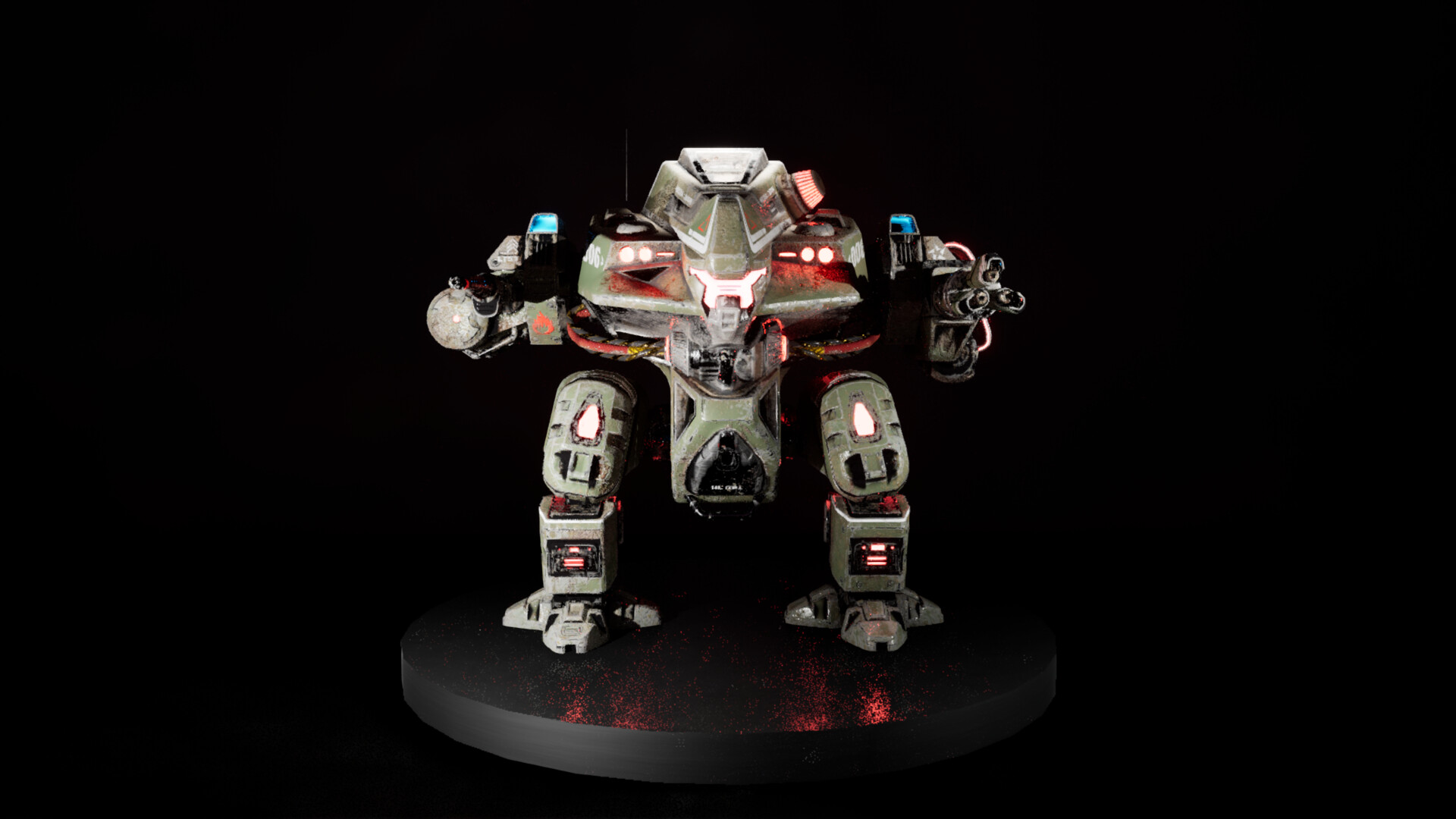 ArtStation - Battle Mech