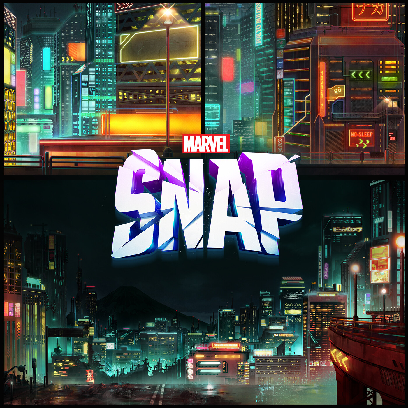 ArtStation - MARVEL SNAP - Background Art.
