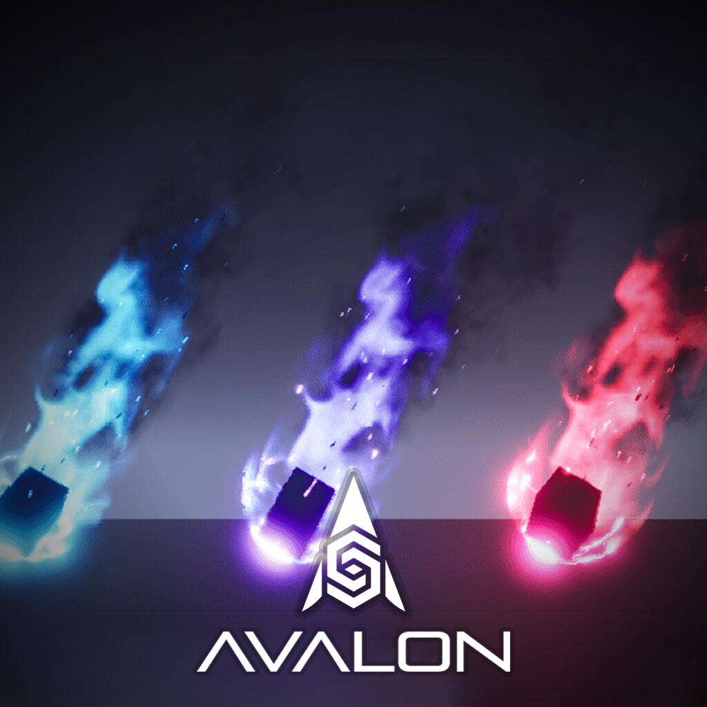 ArtStation - AVALON - Stylized Meteor VFX