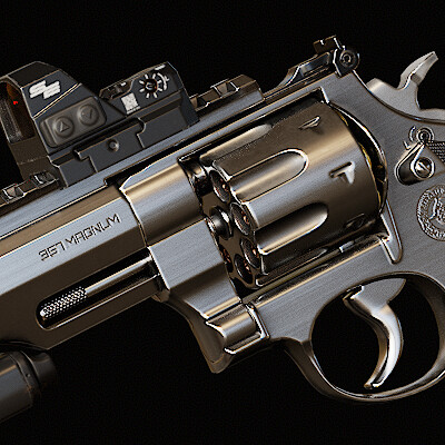 ArtStation - M&P R8 Magnum