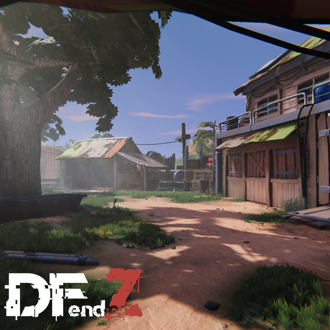 ArtStation - DFenderZ FPS Prototype | Environment Art