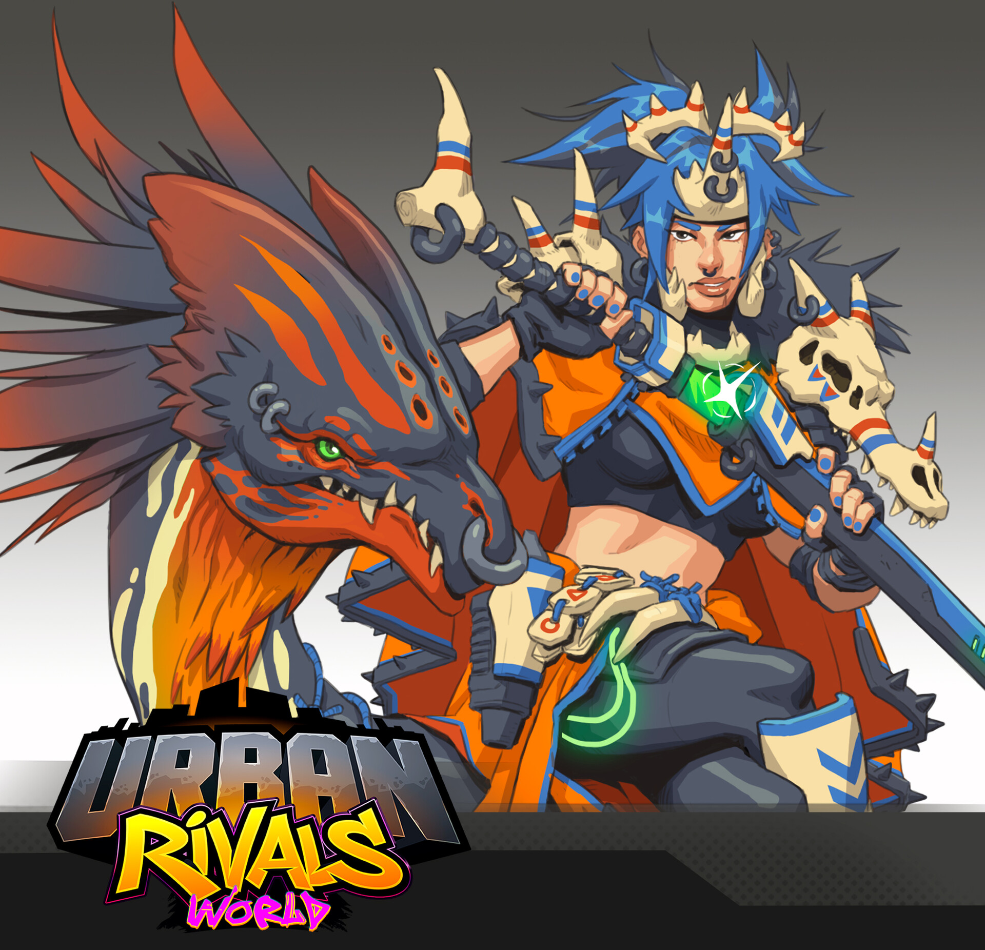 ArtStation - Dasira level 4 - Urban Rivals World