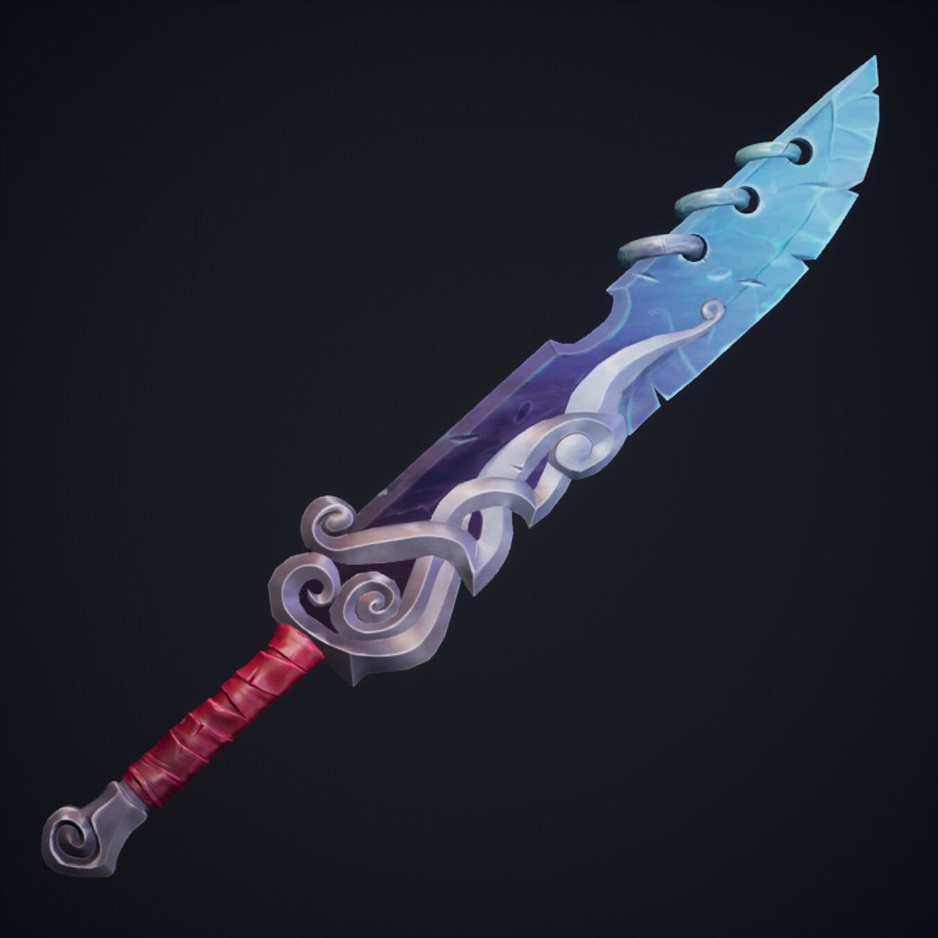 ArtStation - Stylized Handpainted Sword