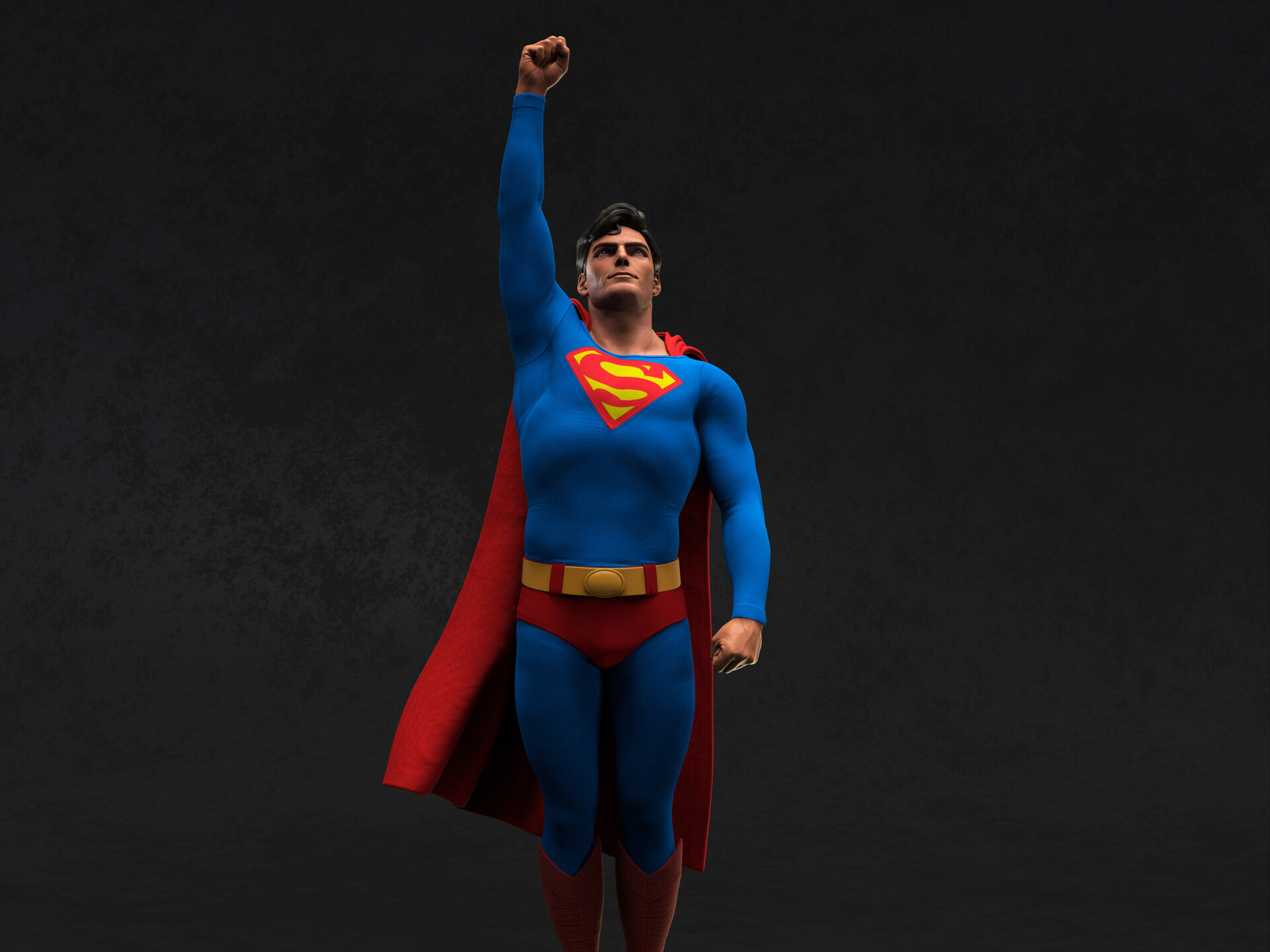 ArtStation - Superman Christofer Reeve