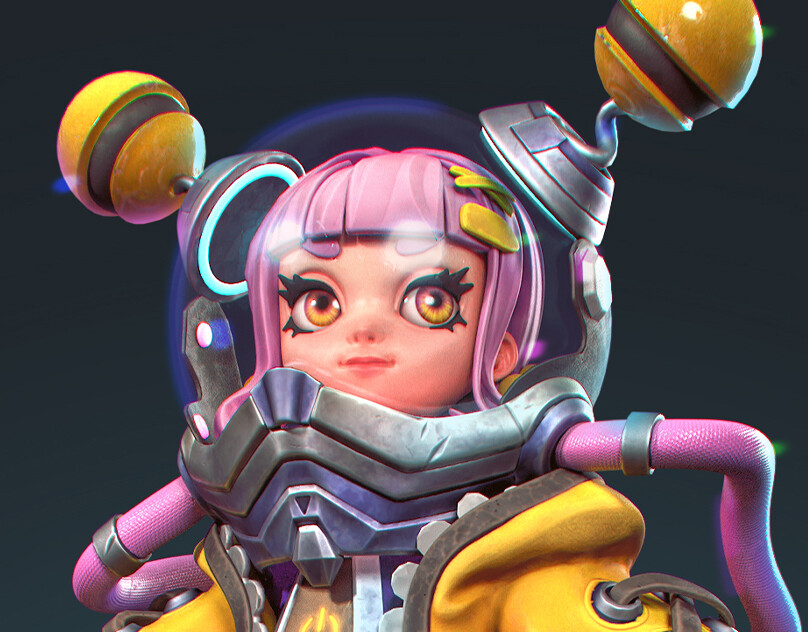 ArtStation - SPACE GIRL