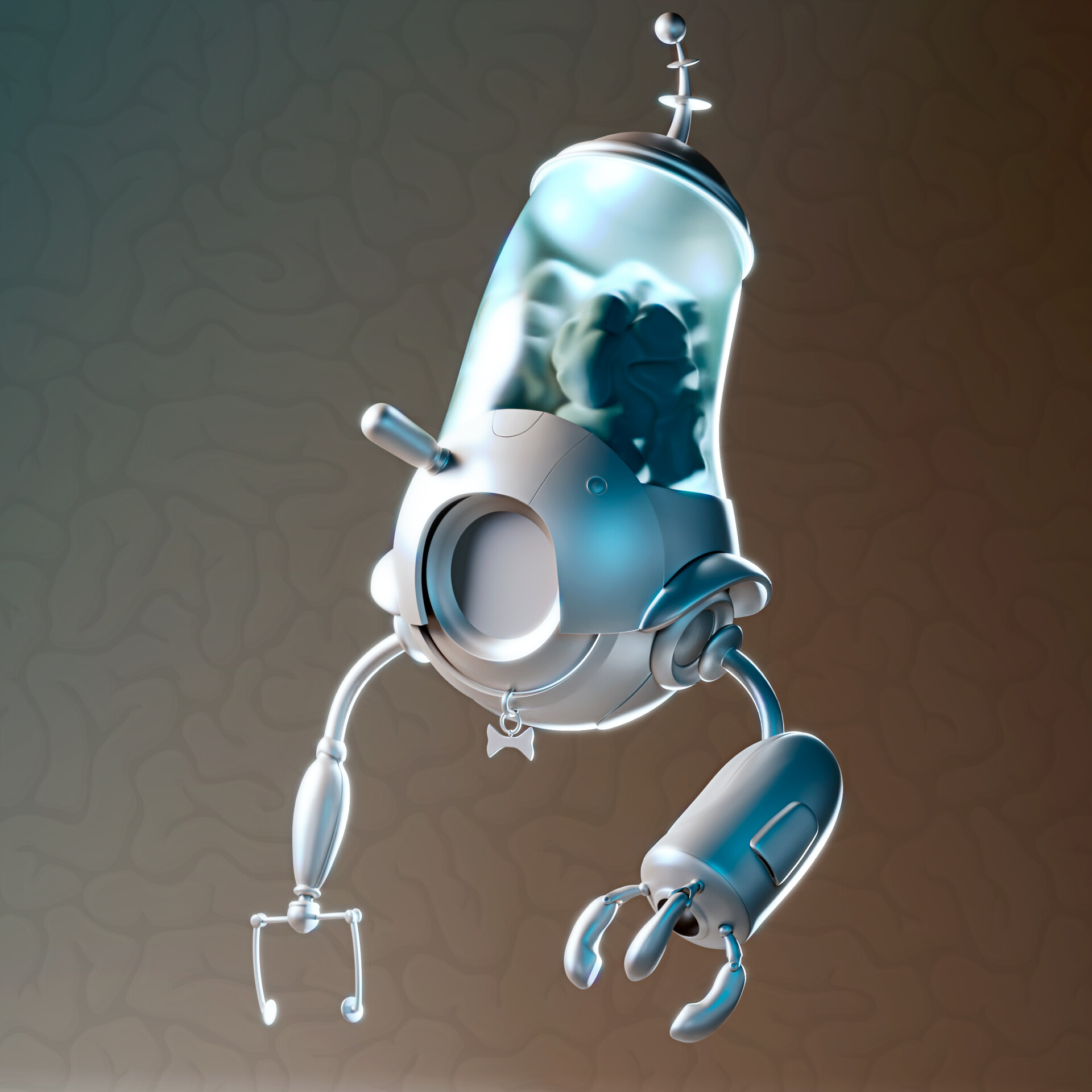 ArtStation - Brainy Robot