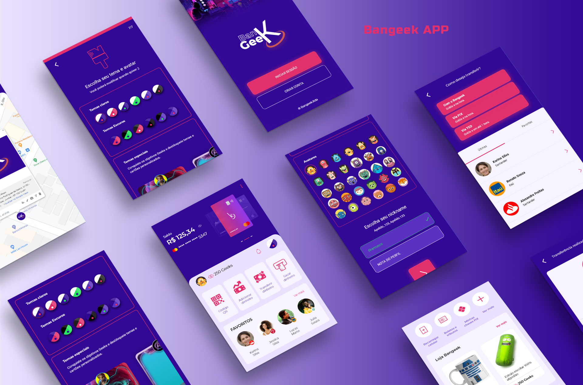 ArtStation - Bangeek - App Design