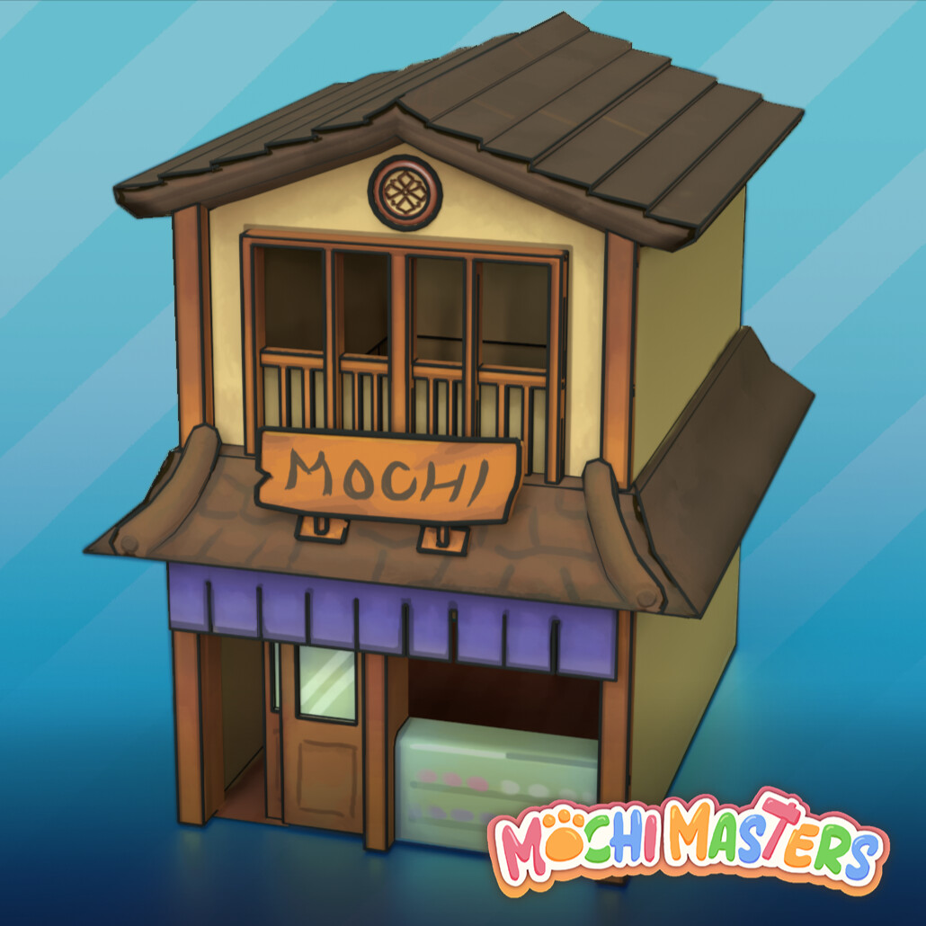 ArtStation - Gramp's Mochi Shop