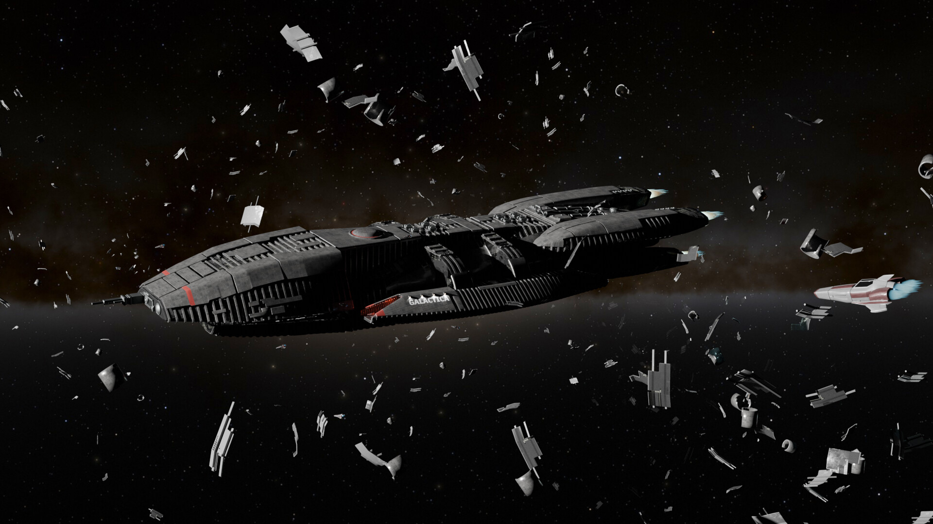 ArtStation - Battlestar Galactica Fan Artwork