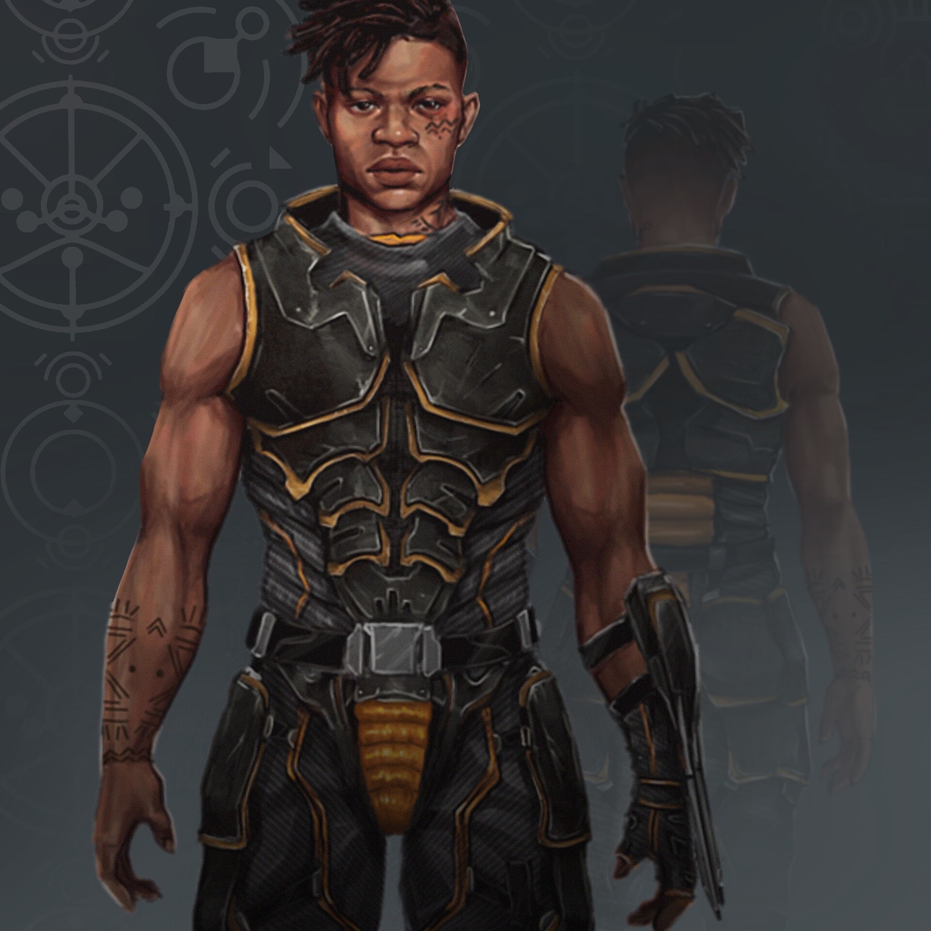 ArtStation - Soldier character design