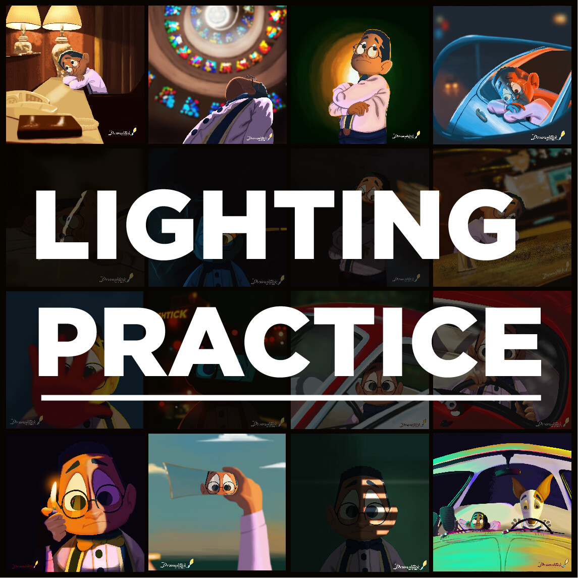 ArtStation - LIGHTING PRACTICE