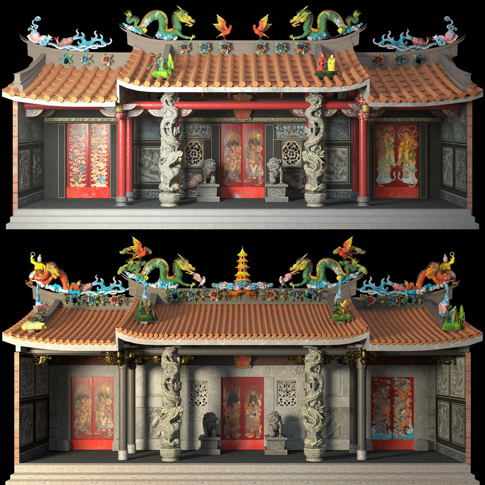 ArtStation - Temple_Modular