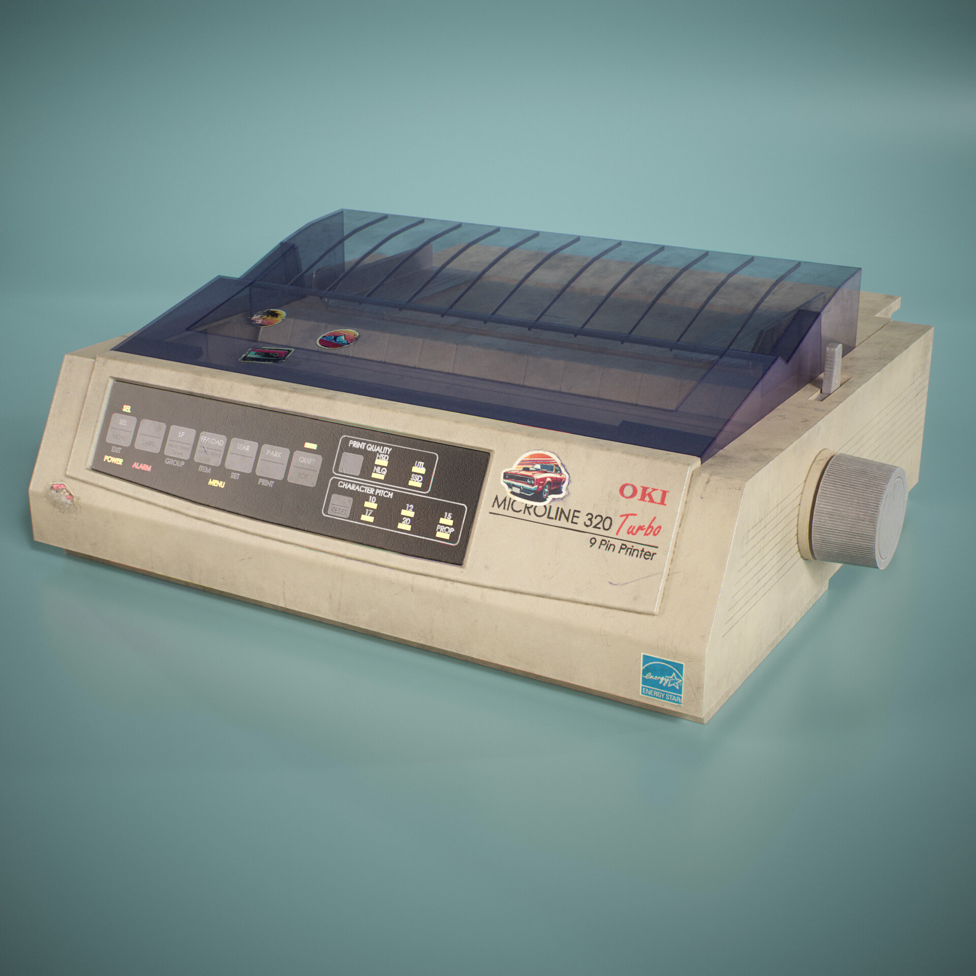 ArtStation - OKI 320 printer