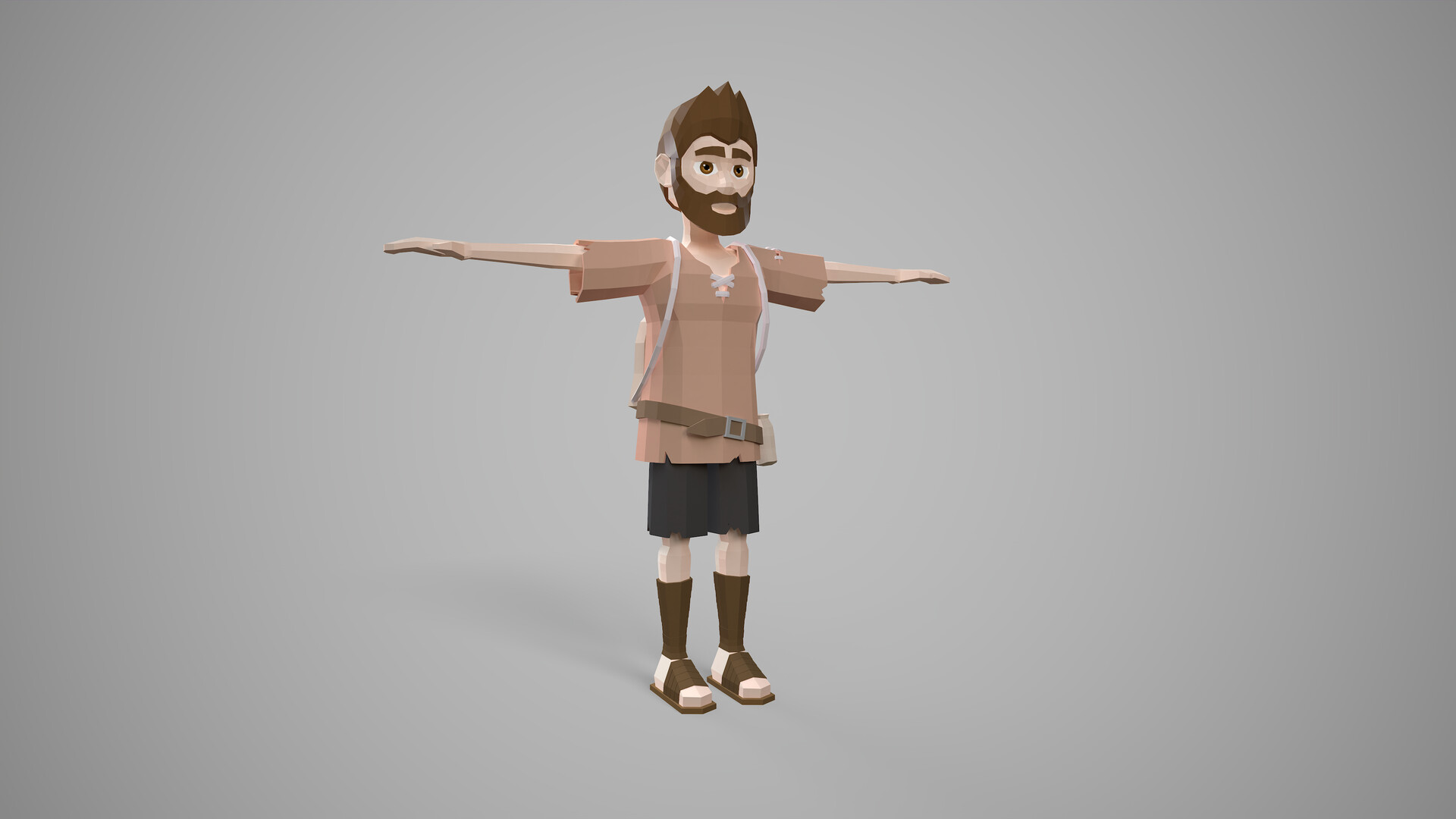 ArtStation - Low Poly Game Characters