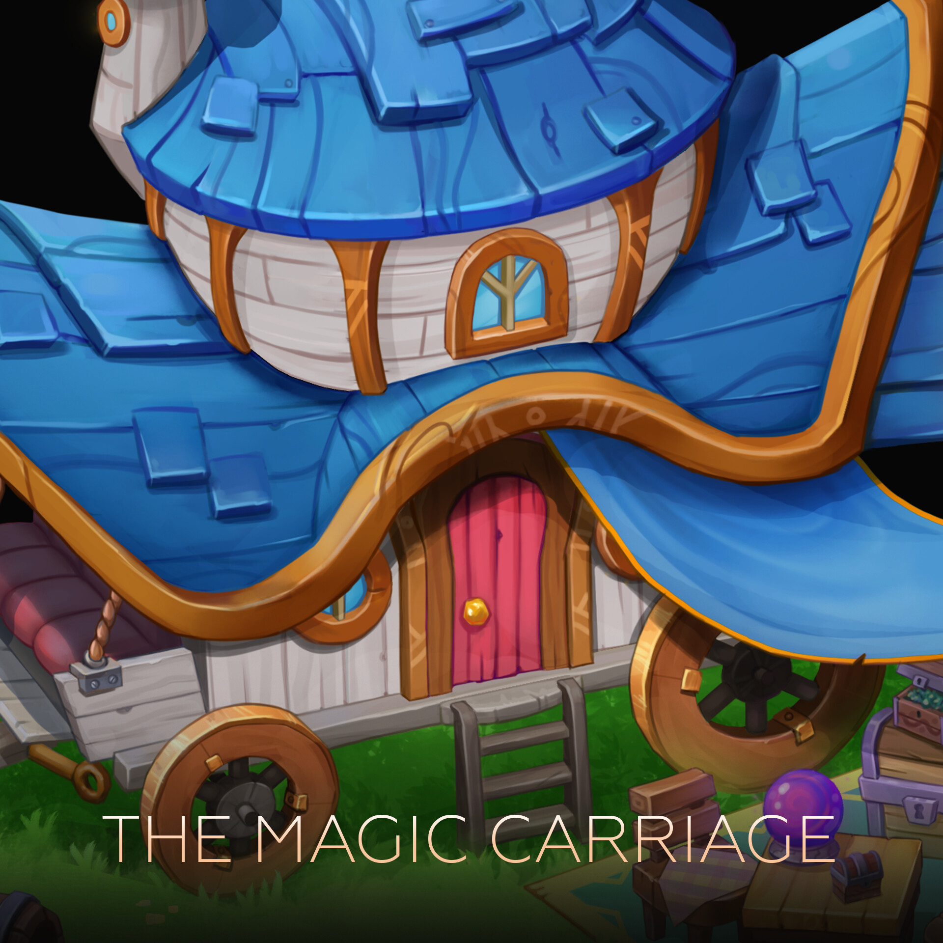 ArtStation - The magic carriage