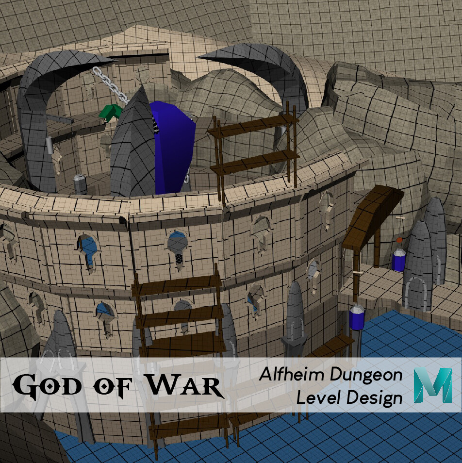 ArtStation - GoW - Map - Alfheim Sidequest