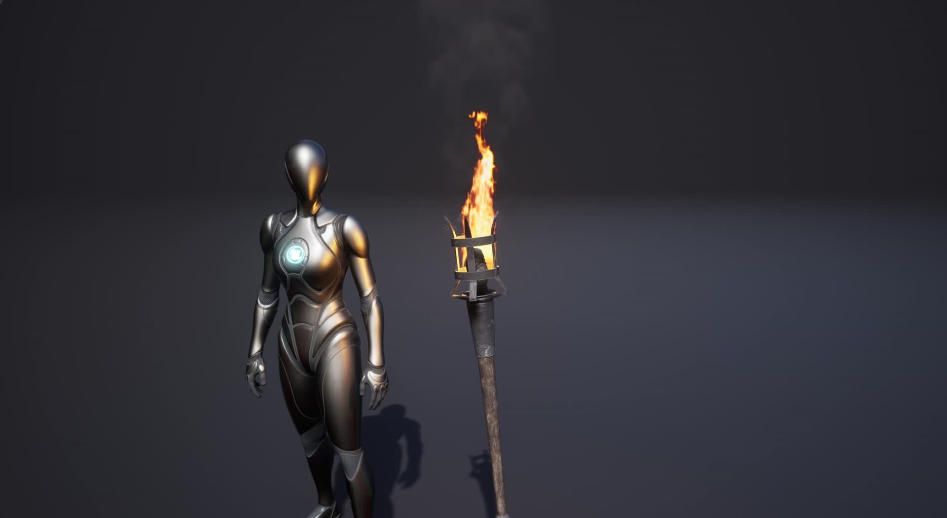 ArtStation - Game VFX : Torch Fire