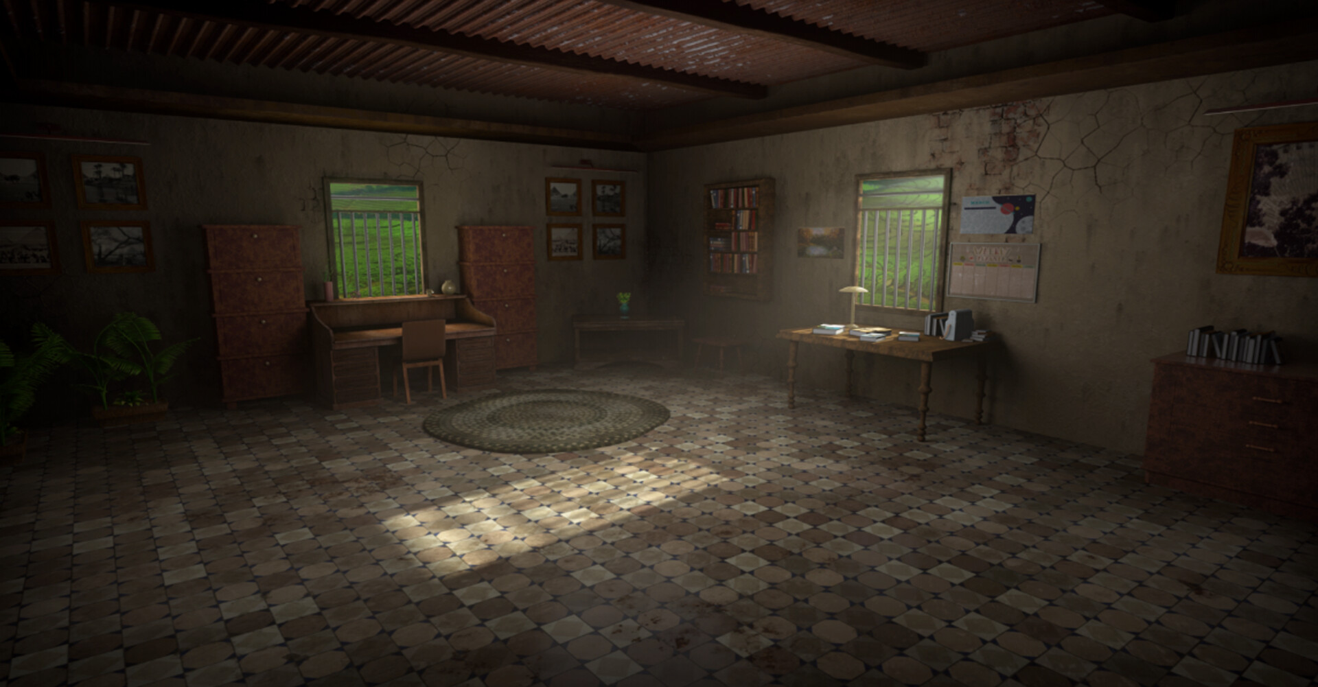 ArtStation - Old House Interior
