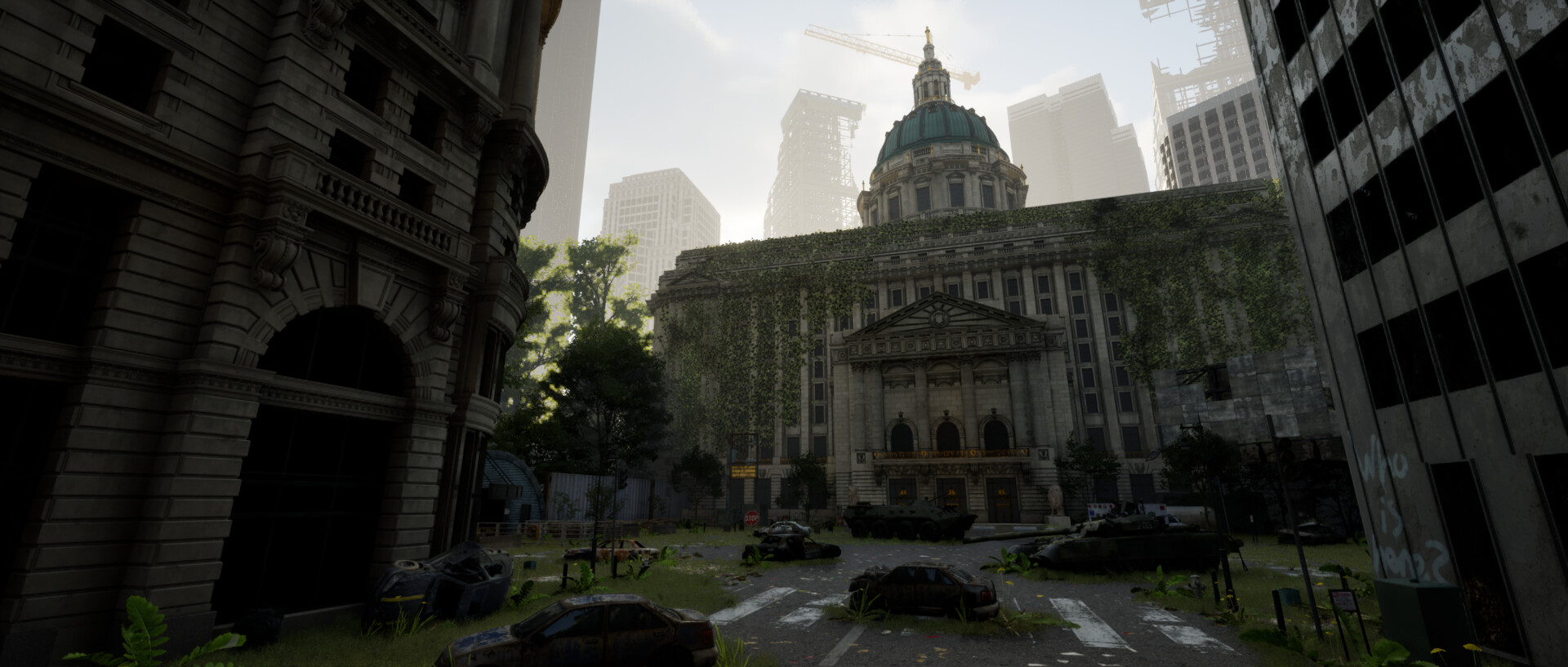 ArtStation - Apocalyptic street