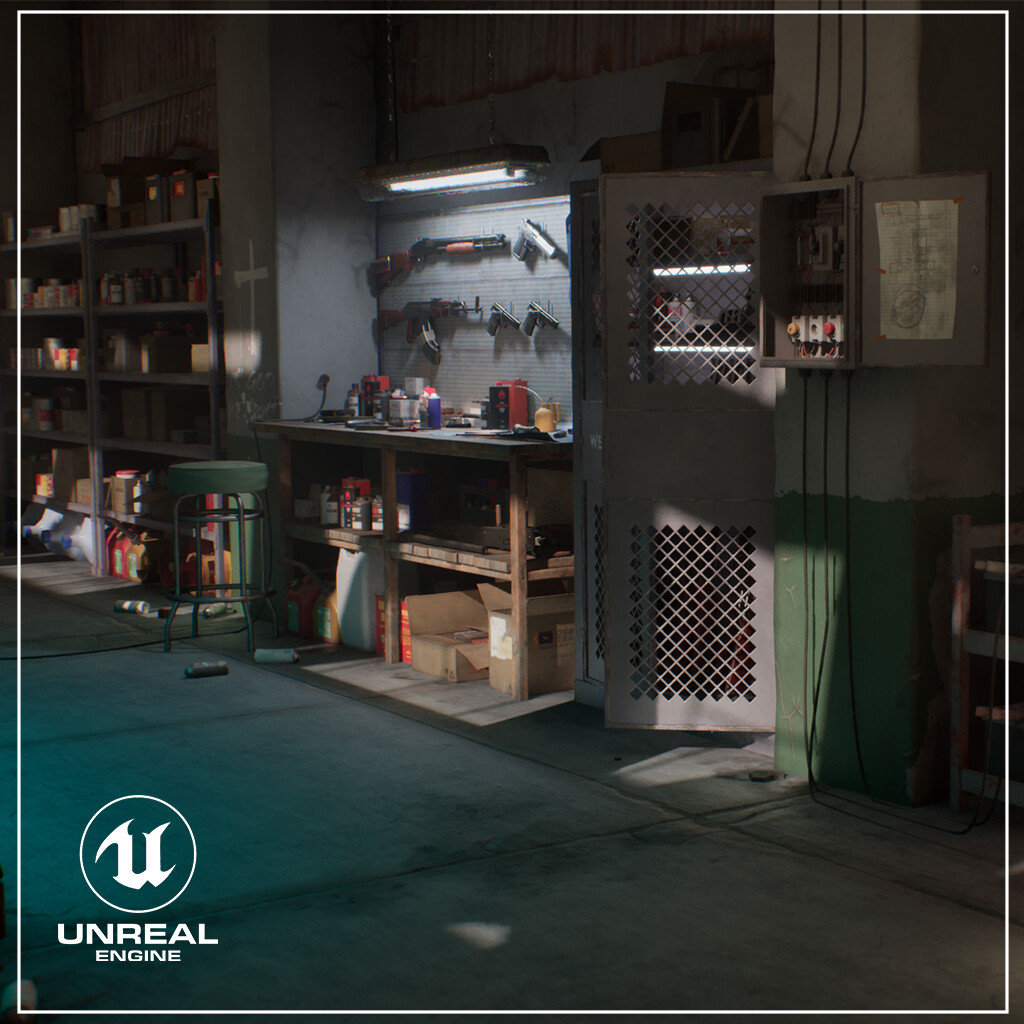 ArtStation - Safe House (ReLighting)