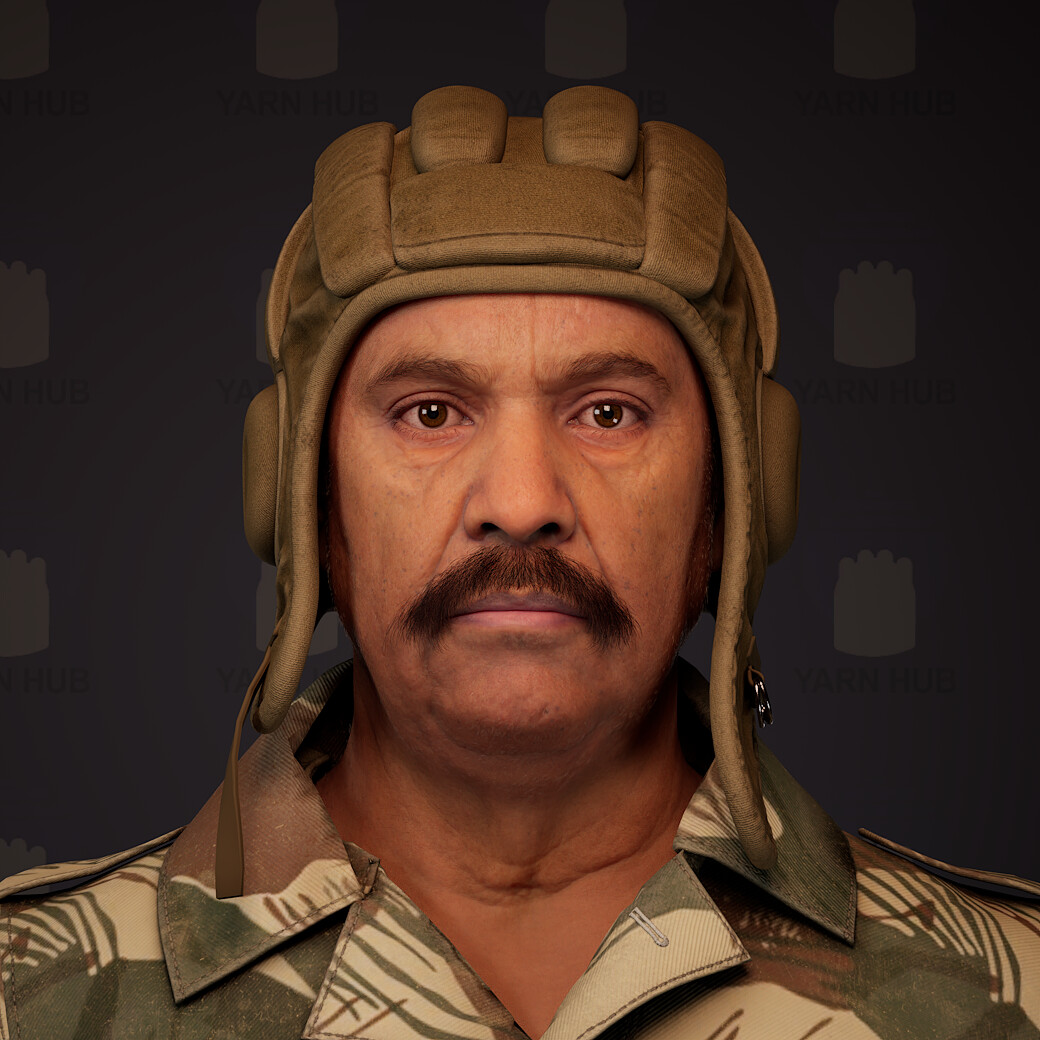 ArtStation - Iraqi Tank Commander