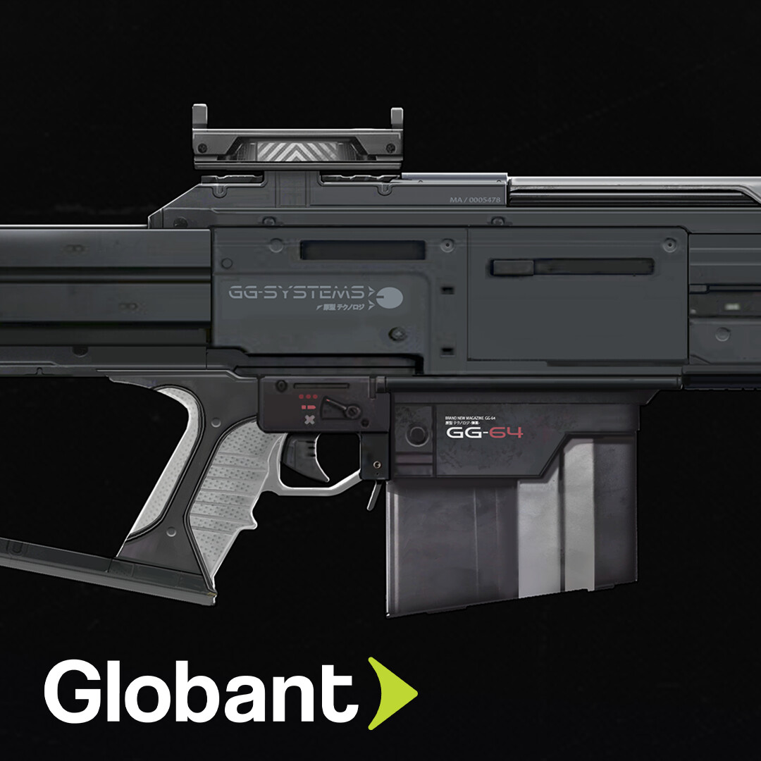 ArtStation - G&G-64 Assault Rifle