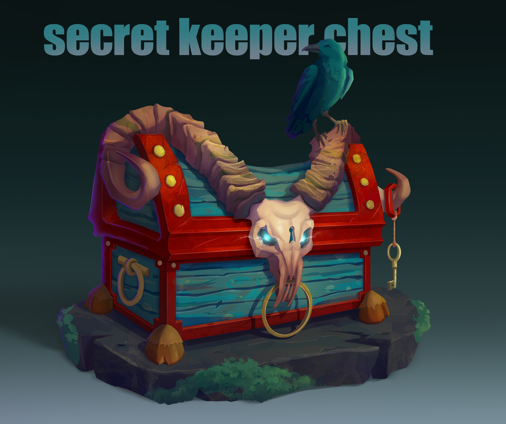 ArtStation - secret keeper chest