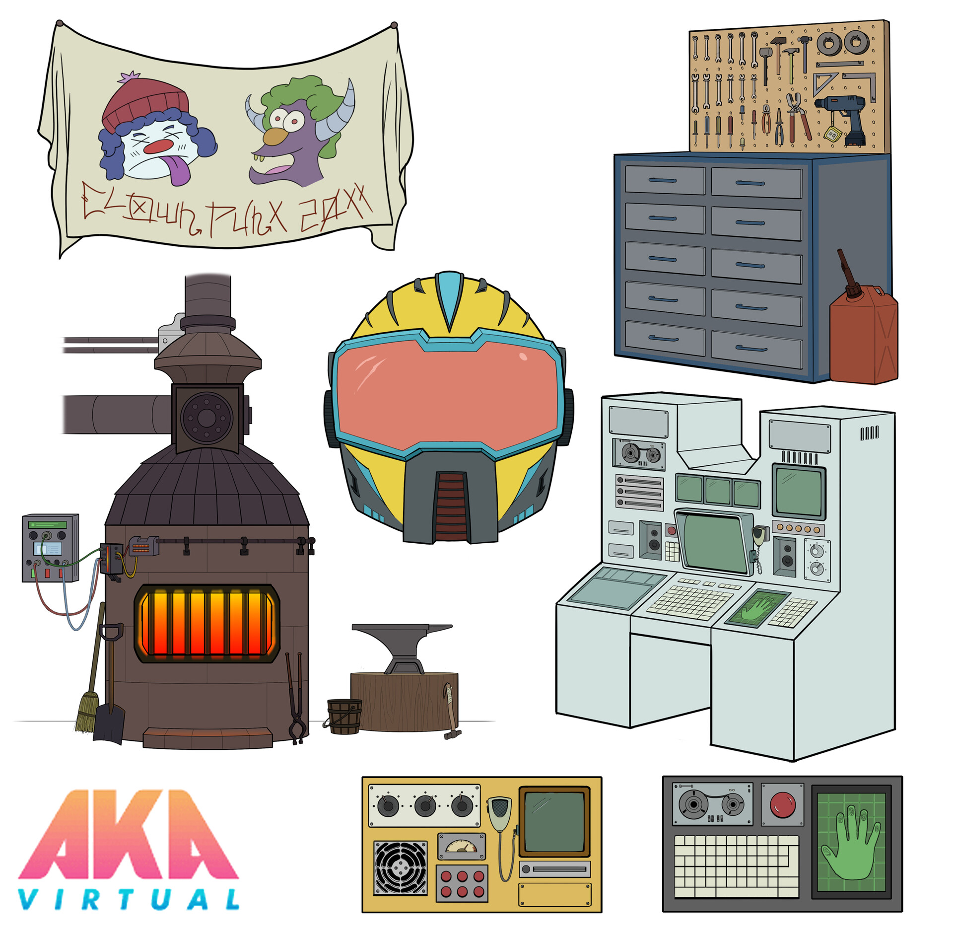 ArtStation - Reika's Workshop: Prop Design