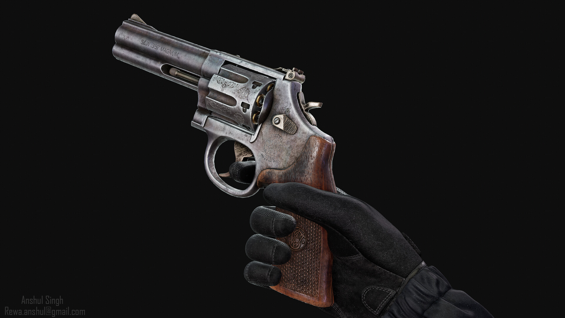 ArtStation - Smith & Wesson Revolver