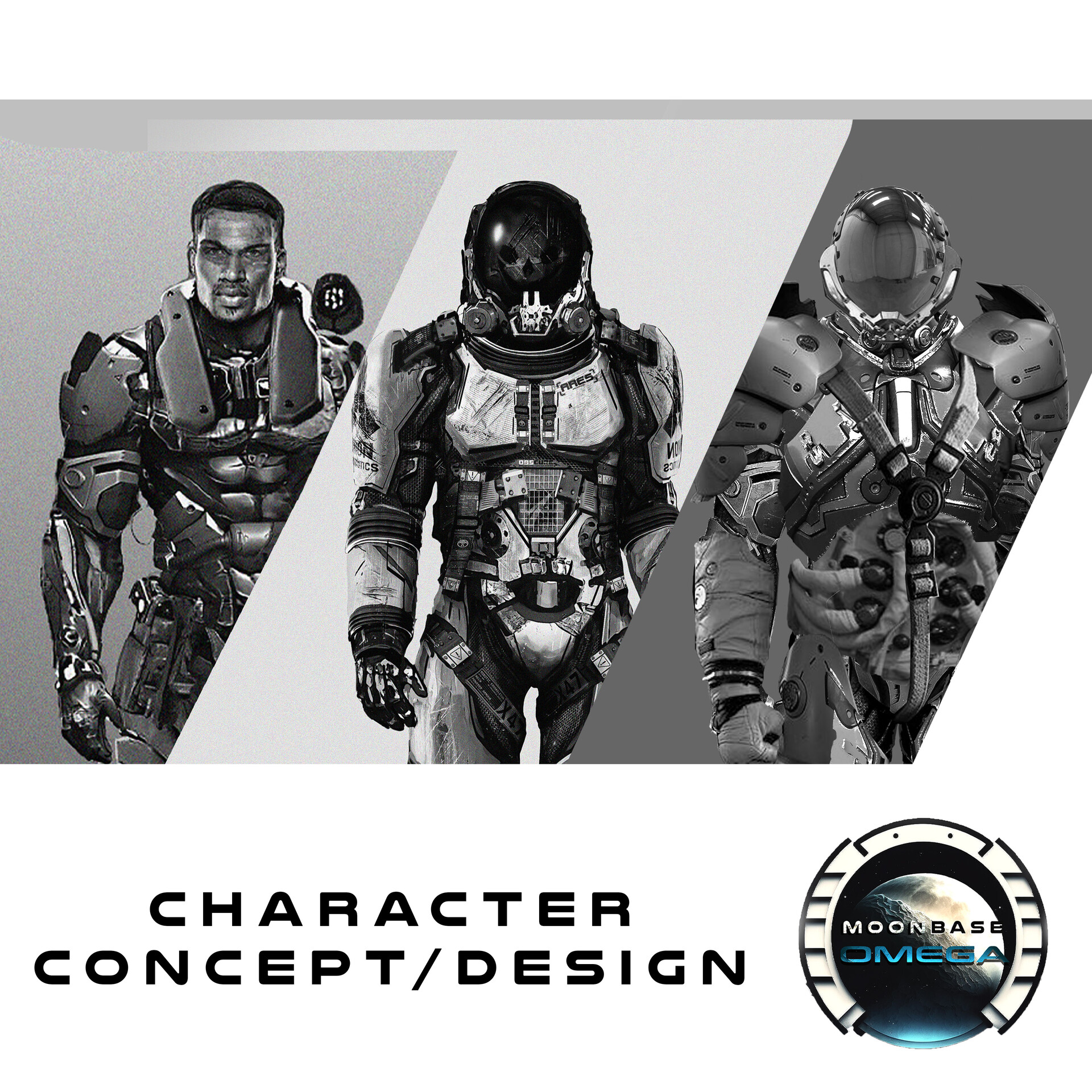 ArtStation - MOONBASE OMEGA | CHARACTER DESIGN #3