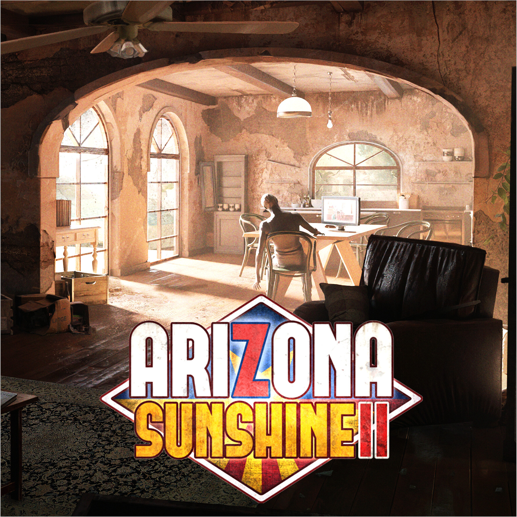 ArtStation - House Interior Chalet - Arizona Sunshine II