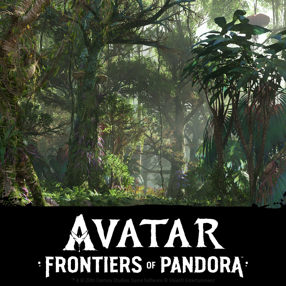 ArtStation - Avatar:Frontiers of Pandora - Rainforest Biome