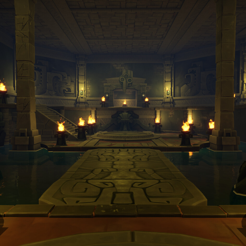 ArtStation - Sunken Temple